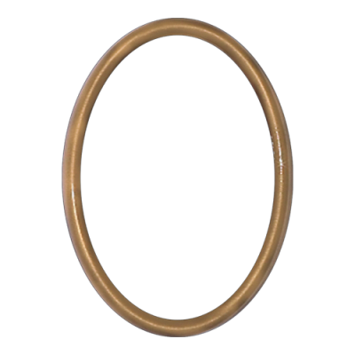 Bronze Frame Oval - Ceramic Memorial Photos